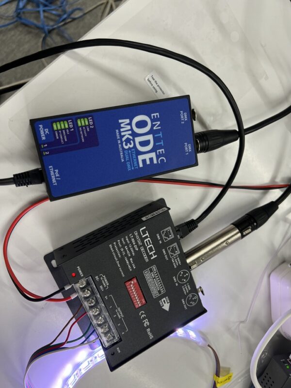 ENTTEC ODE MK3を使ってNode-REDからsACNを送りDMX制御してみた – スマートライト株式会社