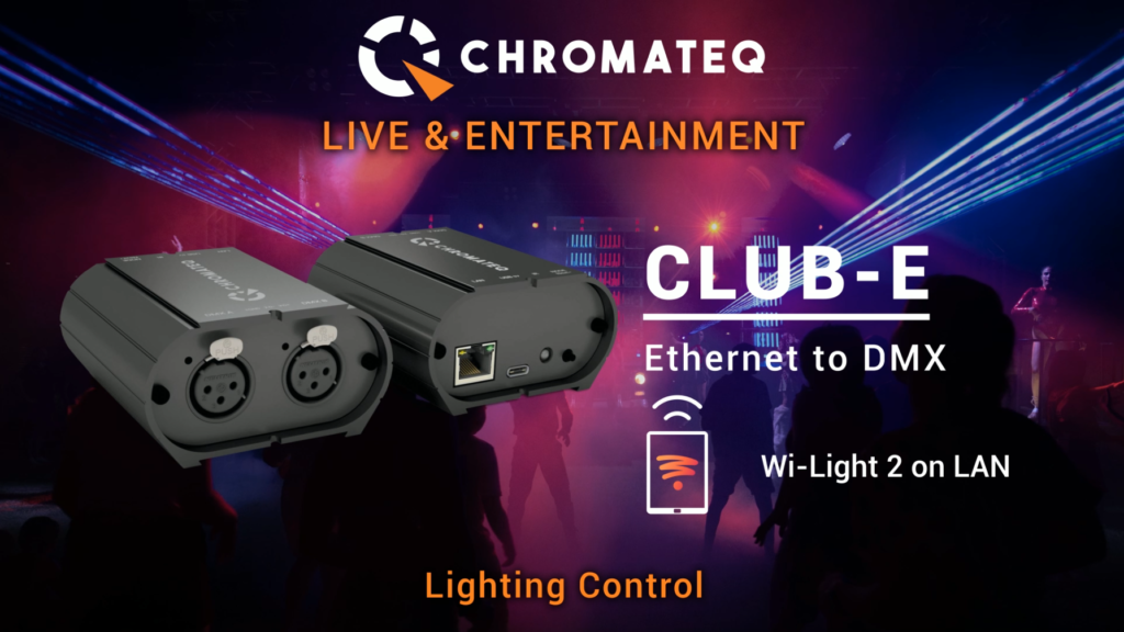 【納期要確認！】 CHROMATEQ CLUB-E 1024/プロネット-E – スマートライト株式会社
