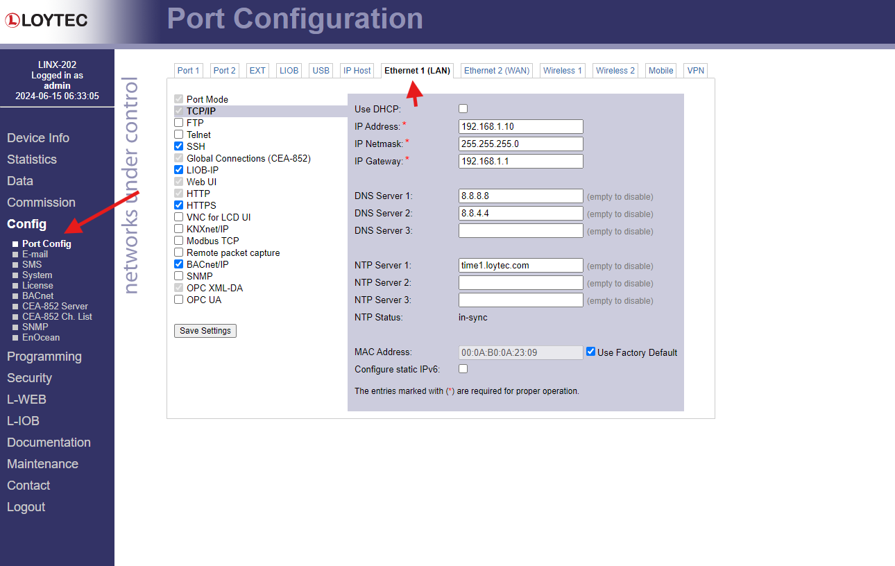 Loytec LINX Configuratorの使い方 – スマートライト株式会社